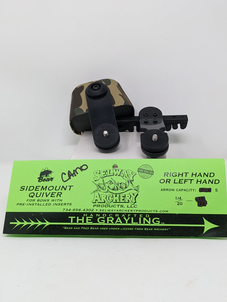 Bear Archery Camo Side Mount Bow Quiver by Selway – Archery Past